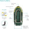 Seahawk Inflatable Boat – Strong, with Oars & Pump